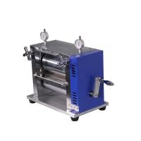 China Compact Easy Operation Manual Vertical Rolling Press Machine For Electrode Sheet Rolling for sale
