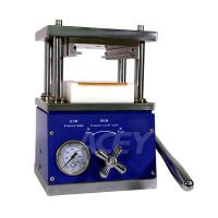 China Desktop Hydraulic Die Cutting Machine For Lithium Battery Electrode Cutting for sale