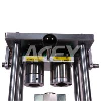 China Pneumatic Cylindrical Battery Sealing Machine For Lab Cell Crimping for sale