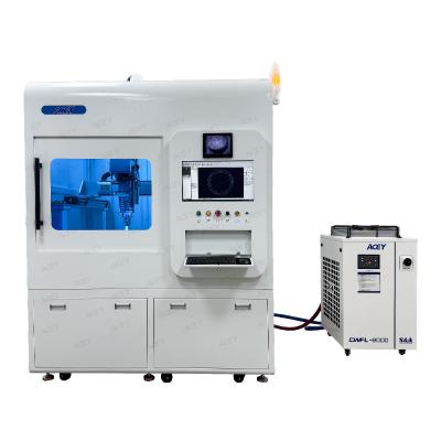 China High-Power Customized Automatic Fiber Laser Welding Machine With Protective Cover for sale