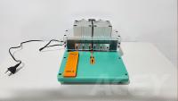 China Precision Semi-automatic Pouch Cell Tab Cutter Machine For Polymer Battery Trimming for sale
