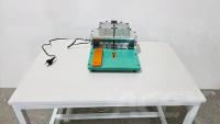 China Precision Semi-automatic Pouch Cell Tab Cutter Machine For Polymer Battery Trimming for sale