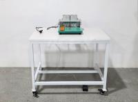 China Precision Semi-automatic Pouch Cell Tab Cutter Machine For Polymer Battery Trimming for sale
