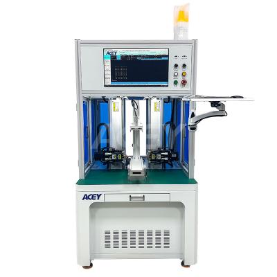 China High-Speed Automatic Double-Sided Battery Spot Welding Machine For Lithium Pack Manufacturing for sale