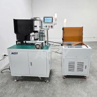China Automatic 2 In 1 Battery Insulation Paper Pasting Voltage IR Sorting Machine for sale