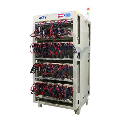 China Energy Feedback 5V 60A Prismatic Lithium Ion Cell Charge Discharge Capacity Grading Tester for sale