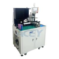 China Automatic Cylindrical Battery Insulation Paper Pasting Machine for sale