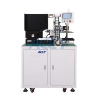 China Automatic Cylindrical Battery Insulation Paper Pasting Machine for sale