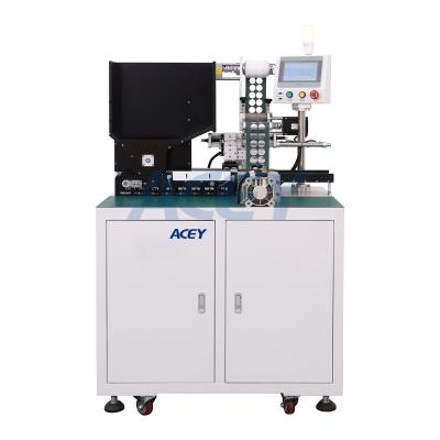 China Automatic Cylindrical Battery Insulation Paper Pasting Machine for sale