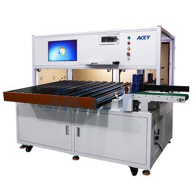 China 10 Channels High Precision Automatic Prisamtic Lithium Battery Cell Sorting Machine for sale