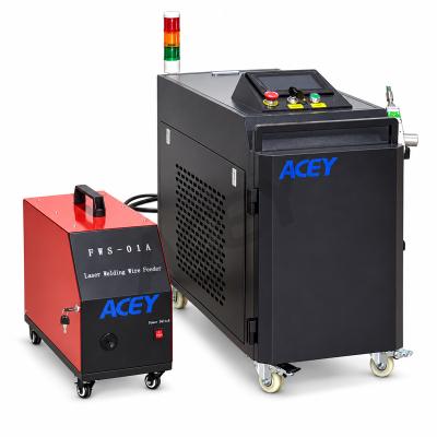 China 5 In 1 3000W Water-Cooled Handheld Fiber Laser Welding Machine For Metal for sale