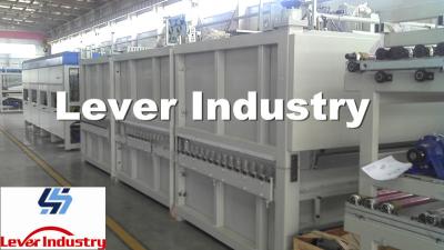 China Single & Double Curvature Bendinging Glass Tempering Machine for sale