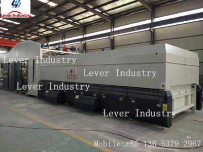 China Double Curvature Glass Bending Tempering Furnace for car Backlites for sale