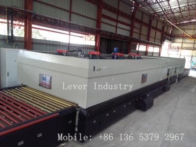China Customized Glass Tempering Furnace with top fans convection for Low emissivity glass for sale