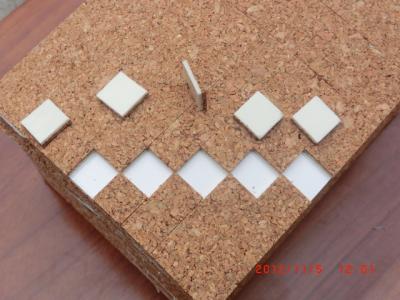 China Cork pads for protecting glass for sale