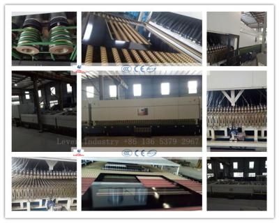 China LV-DTF Sereis Double Heating Chamber Glass Toughening machine / Glass Tempering Furnace for sale