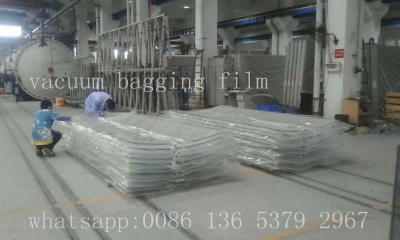 China Vacuum Bagging film for Laminated Glass in autoclave for sale