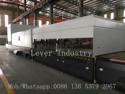 China Glass Tempering Furnace with Double /Triple Polyurethane Round Belt PU more stable &reliable for sale