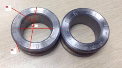 China Grinding Diamond Wheels Pencil / Flat for inside hole glass thickness 5mm，180 grit for sale