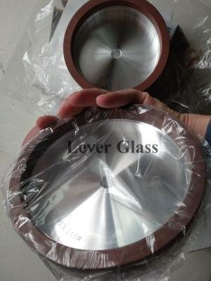 China Cup Shape Resin Wheels without Segment for Straight Eger/ Doulbe Edger Grinding machine for sale