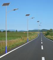 China 4500lm Flux Solar Street Lamp 10A Continuous Working Current IP65 Protection for sale