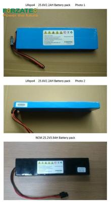 China 24V10Ah Lifepo4 Lithium Ion Battery 29.2V Charge Cut Off Voltage CE Approved for sale