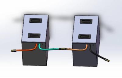 China High Power Density 24V300Ah Lithium Ion Rechargeable Battery Lifepo4 Type for sale
