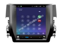 China 9.7'' Tesla Vertical Screen For Honda Civic 2016- 2018 Android Car Multimedia Player for sale