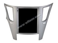 China 9.7'' Tesla Vertical Screen For Subaru Outback 4 Legacy 5 2009-2014 Left Hand Drive Android for sale