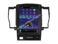China 9.7'' Tesla Vertical Screen For Toyota Crown 2005-2009  Android Car Multimedia Player for sale
