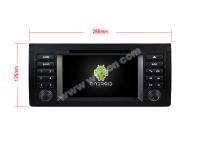 China 7 Inch Screen BMW Car Stereo For E39 M5 1995-2003 E53 X5 2000-2007 Android Car DVD GPS Multimedia for sale