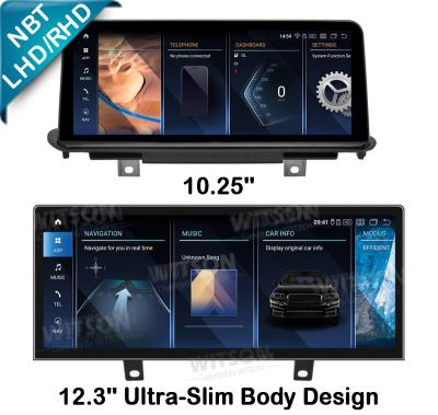 China 10.25''/12.3'' Screen For BMW X5 F15 BMW X6 E71 2014-2017 NBT Android Multimedia Player for sale