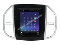 China 9.7'' Tesla Vertical Screen For Mercedes Benz Vito 3 W447 2014-2020 Android Car Multimedia Player for sale