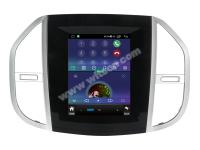 China 9.7'' Tesla Vertical Screen For Mercedes Benz Vito 3 W447 2014-2020 Android Car Multimedia Player for sale