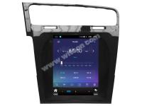 China 9.7'' Tesla Vertical Screen For VW Volkswagen Golf VII GOLF 7 MK7 GTI R 2012-2020 Left Hand Driver Android Car Multimedia Player for sale