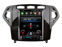 China 9.7'' Tesla Vertical Screen Ford Mondeo Fusion MK4 2007-2010 Android Car Multimedia Player for sale