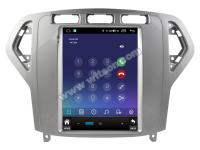 China 9.7'' Tesla Vertical Screen Ford Mondeo Fusion MK4 2007-2010 Android Car Multimedia Player for sale