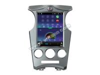 China 9.7'' Tesla Vertical Screen For KIA Carens 2006 -2013 Android Car Multimedia Player for sale