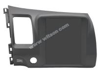 China 9.7'' Tesla Vertical Screen For Honda Civic 2005-2012 Left Hand Driver Android Car Multimedia Player for sale