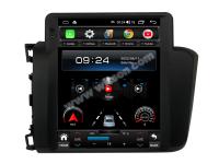 China 9.7'' Tesla Vertical Screen For Honda Civic 2012-2015 Left Hand Driver Android Car Multimedia Player for sale