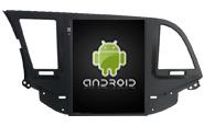 China 9.7'' Tesla Vertical ScreenFor Hyundai Elantra 2016-2018 Android Car Multimedia Player for sale