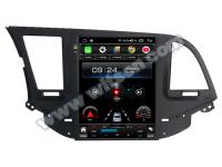 China 9.7'' Tesla Vertical ScreenFor Hyundai Elantra 2016-2018 Android Car Multimedia Player for sale
