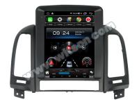 China 9.7'' Tesla Vertical Screen For Hyundai Santa Fe 2 2006-2012 Android Car Multimedia Player for sale