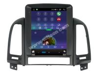 China 9.7'' Tesla Vertical Screen For Hyundai Santa Fe 2 2006-2012 Android Car Multimedia Player for sale