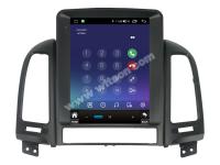 China 9.7'' Tesla Vertical Screen For Hyundai Santa Fe 2 2006-2012 Android Car Multimedia Player for sale