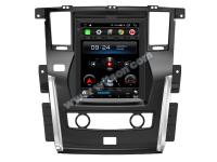 China 9.7'' Tesla Vertical Screen For Nissan Patrol Royale Armada Y62 2010-2020 Android Car Multimedia Player for sale