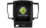 China 9.7'' Tesla Vertical Screen For Toyota Crown 2005-2009 Android Car Multimedia Player for sale