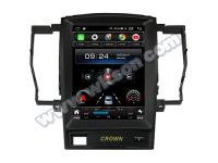 China 9.7'' Tesla Vertical Screen For Toyota Crown 2005-2009 Android Car Multimedia Player for sale