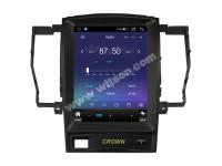 China 9.7'' Tesla Vertical Screen For Toyota Crown 2005-2009 Android Car Multimedia Player for sale