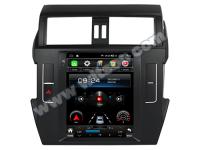 China 9.7'' Tesla Vertical Screen For Toyota Land Cruiser Prado 2014-2017 Android Car Multimedia Player for sale